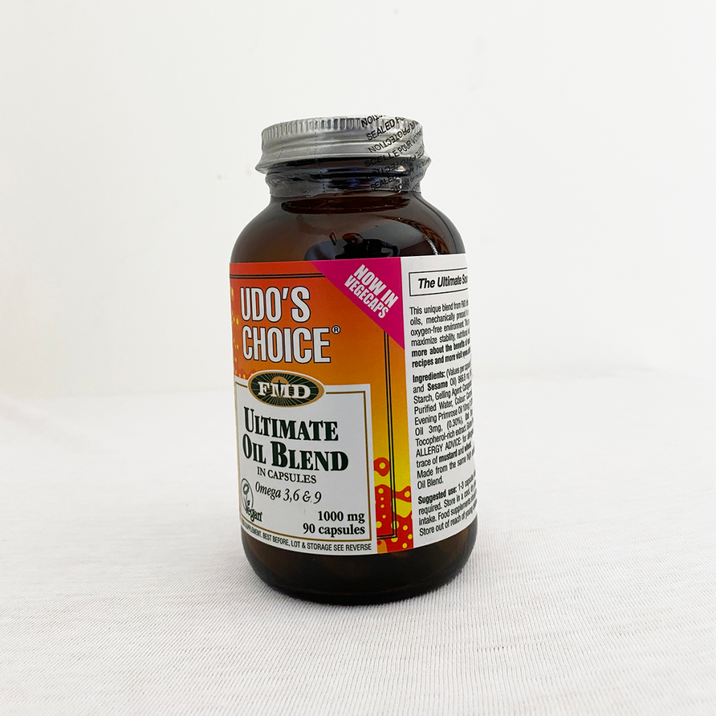 Udo's Choice Ultimate Oil Blend 90 capsules - Health Direct NI